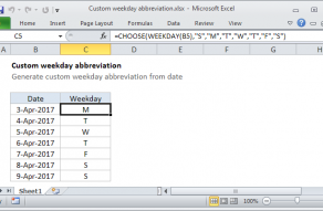 Excel WEEKDAY function | Exceljet